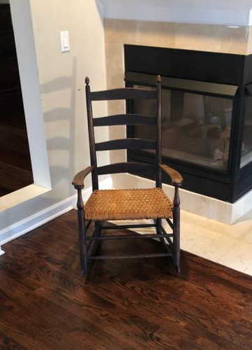 Mount Lebanon Shaker No. 5 Slat Back Rocking Chair | Miller Wertheim