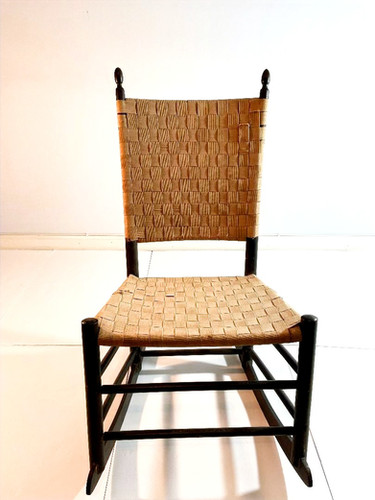 Mount Lebanon Shaker Production No. 3 Web Back Rocking Chair | Miller ...