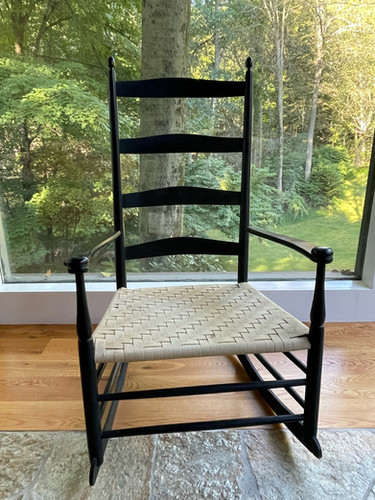 Mount Lebanon Shaker "Wagan Standard" No. 7 Slat Back Rocking Chair ...