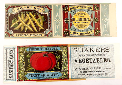 Two (2) Colorful Shaker Can Labels | Miller Wertheim