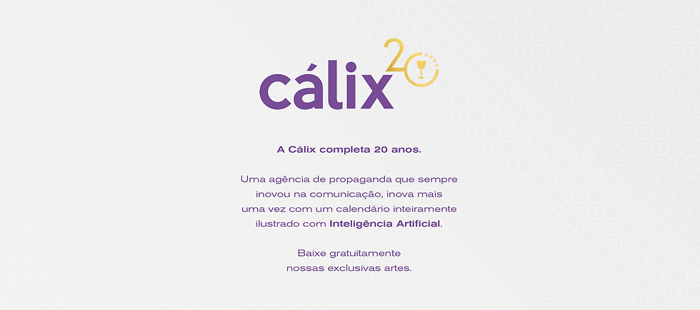 20anos | Cálix Propaganda 20anos | Cálix Propaganda