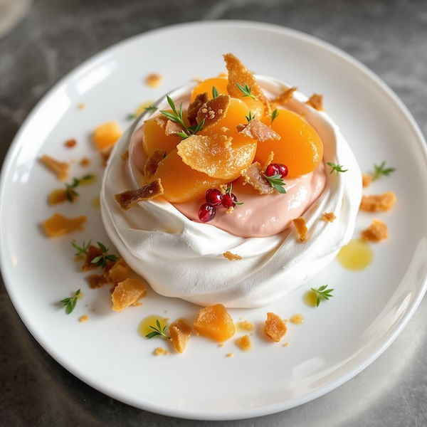 Sumayah's Toasted Rice Meringue Nests | Recipe | Great British Bake Off