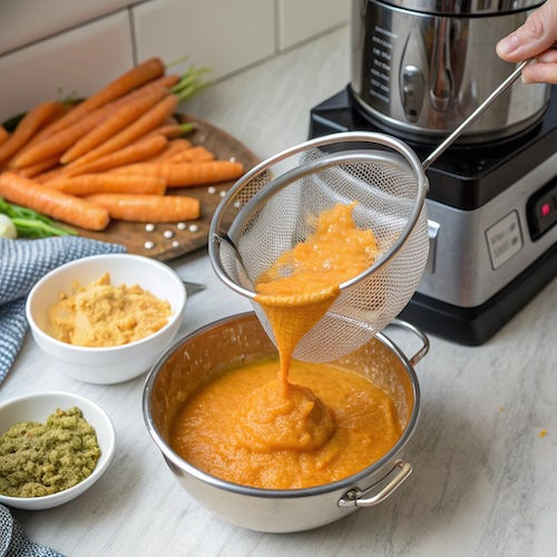 Creating Restaurant-Quality Carrot Puree | from
