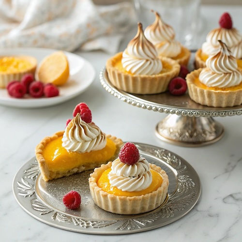 Passion Fruit and Raspberry Meringue Tarts | Recipe |Relaxed Recipes