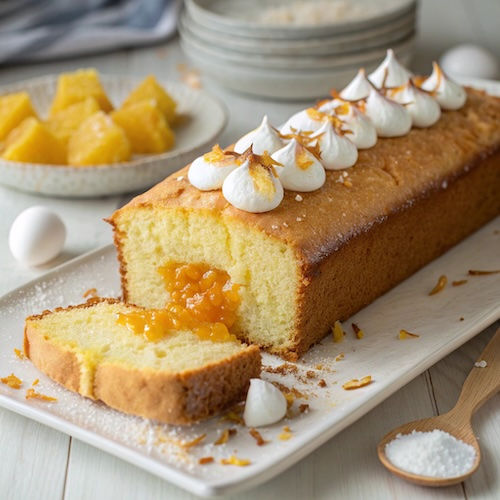 Sticky Mango Rice Loaf Cake | Recipe | Great British Bake Off
