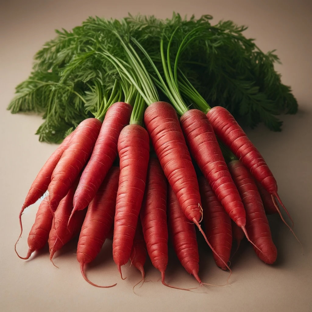 What are red carrots? | from