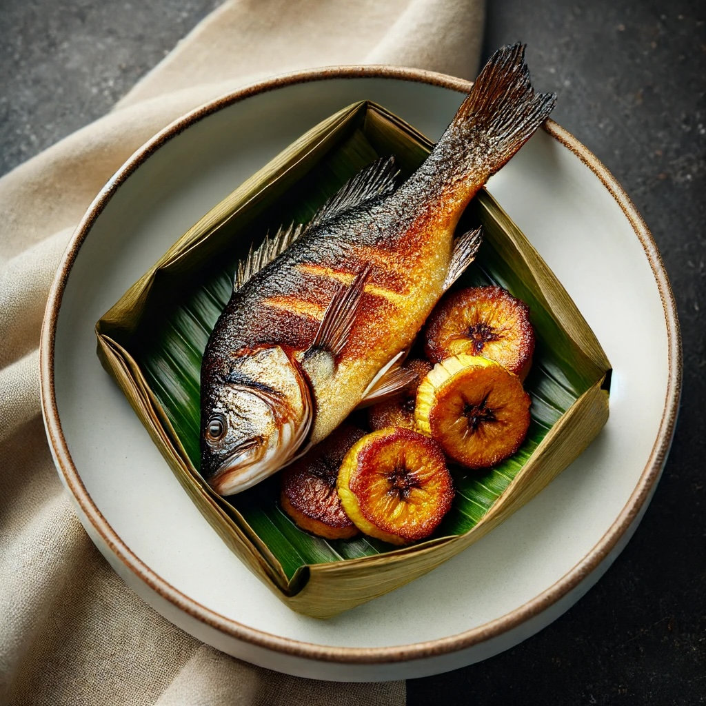 Roasted Grouper with Guajillo Pepper Glaze| Contestant Dish