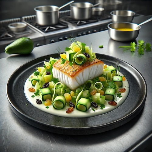 Olive-oil Poached Cod | Contestant Dish