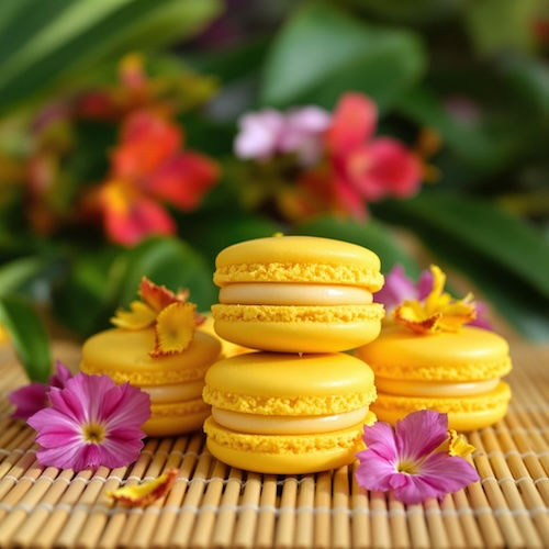 Passion Fruit Macaron with White Chocolate Ganache| Contestant Dish