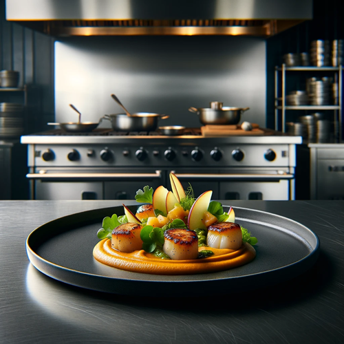 Pan-seared scallops | MasterChef