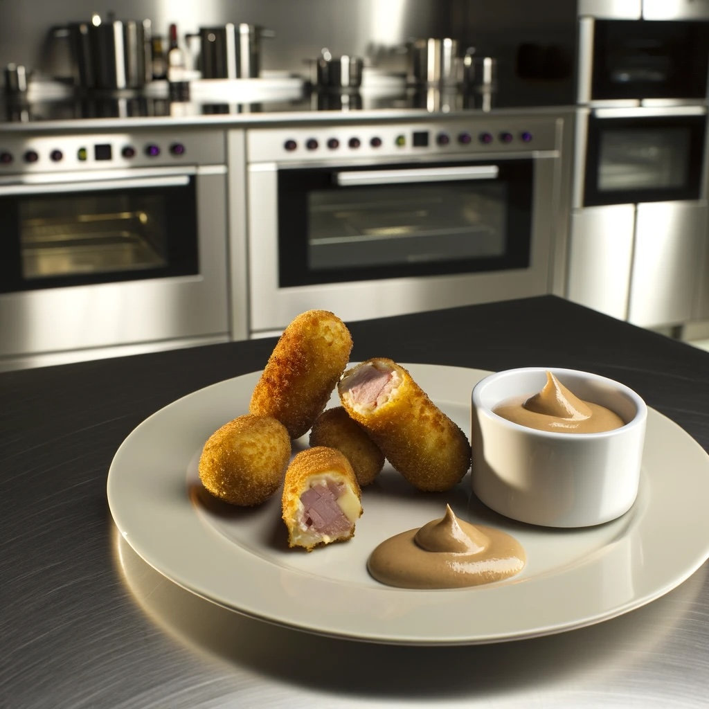 Ham and Brick Cheese Croquettes with Sherry Aioli| Contestant Dish