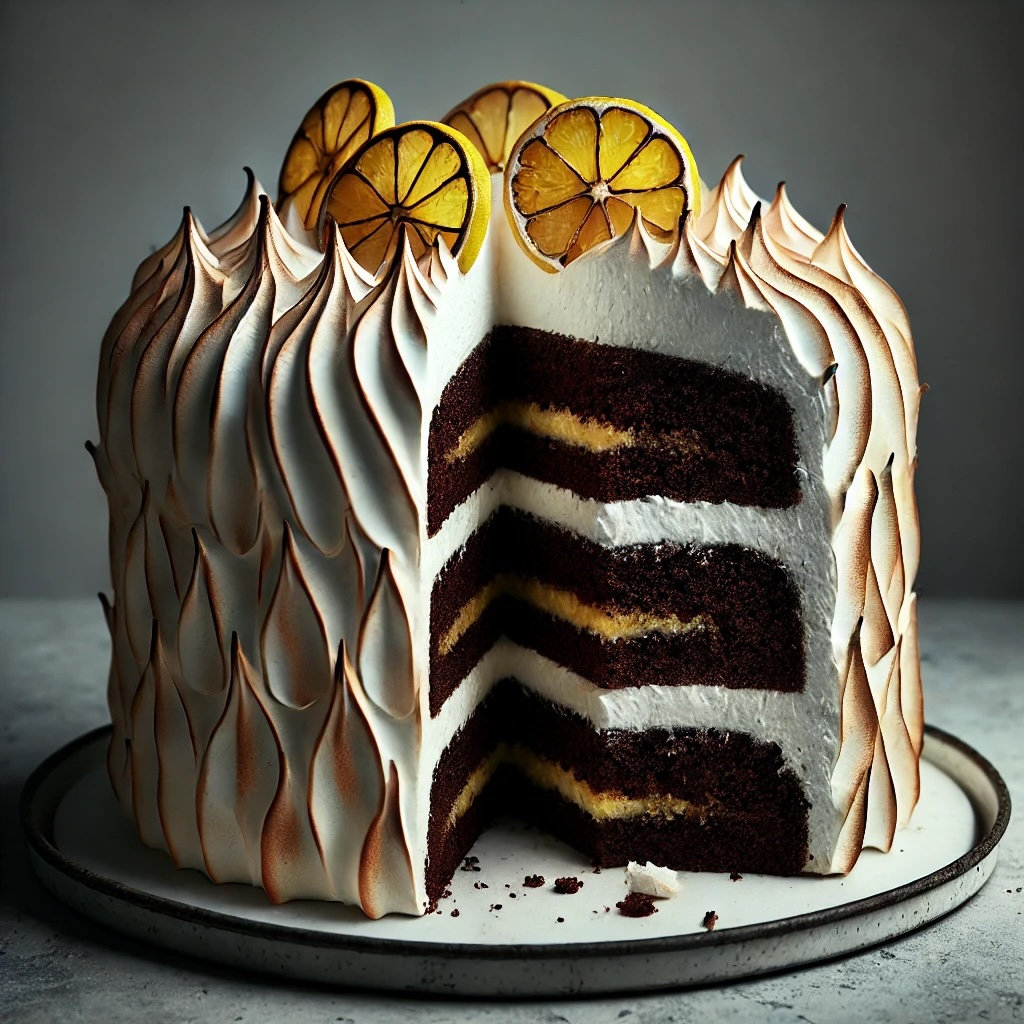 Italian Meringue Ginger Cake | Relaxed Recipes