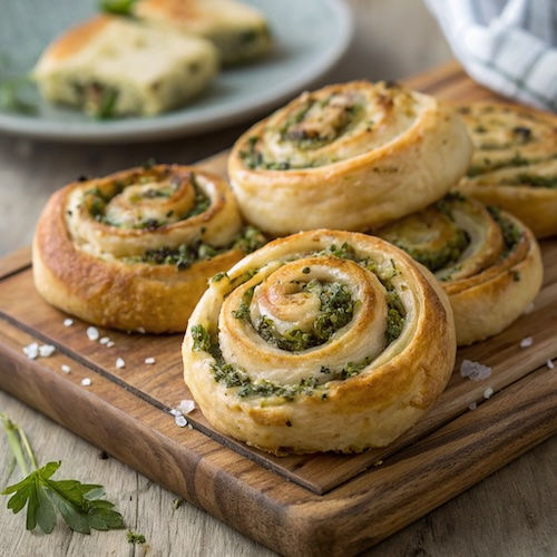Spiced Cheese Swirls | Recipe | Great British Bake Off