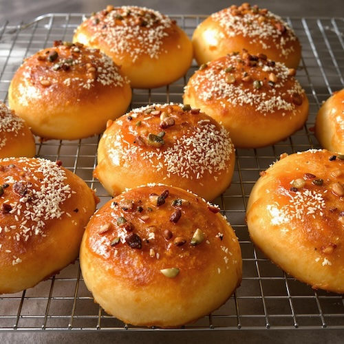 Gochujang and Garlic Savoury Buns | Recipe | Great British Bake Off
