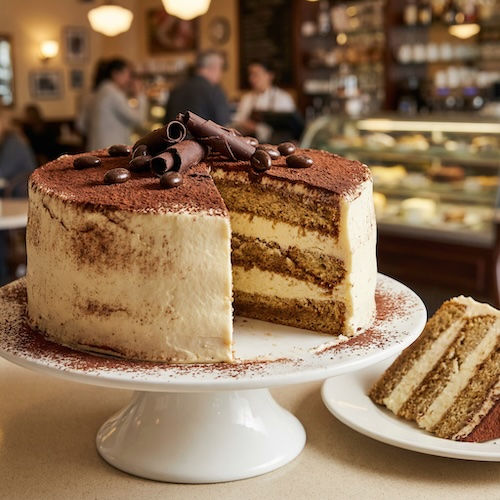 Tiramisu Layer Cake | Recipe | Great British Bake Off
