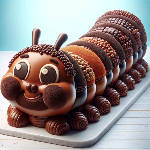 Great British Baking Show ™Chocolate Caterpillar Cake