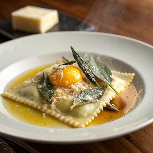 Egg Yolk Raviolo | Recipe |Relaxed Recipes