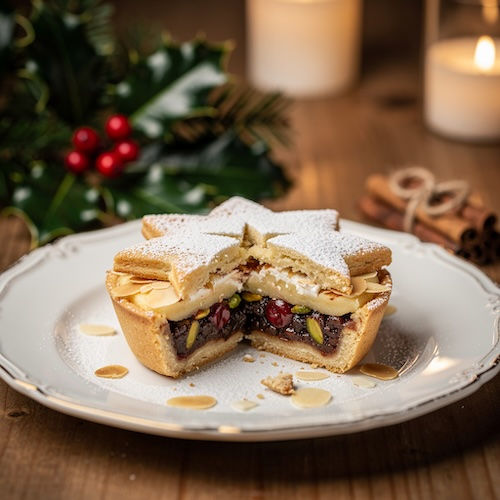 Cherry Bakewell Mince Pies | Recipe | Great British Bake Off