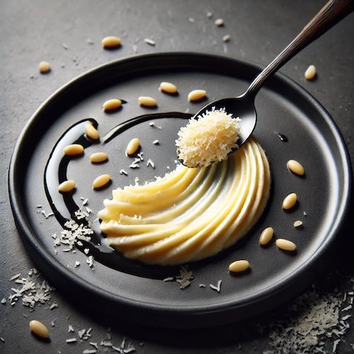 Pine Nut and Parmesan Purée | Recipe | Tournament of Champions