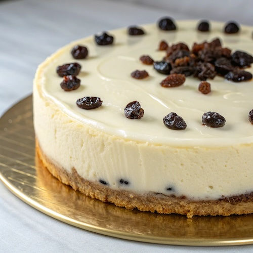 Rum and Raisin Baked Cheesecake| Contestant Dish