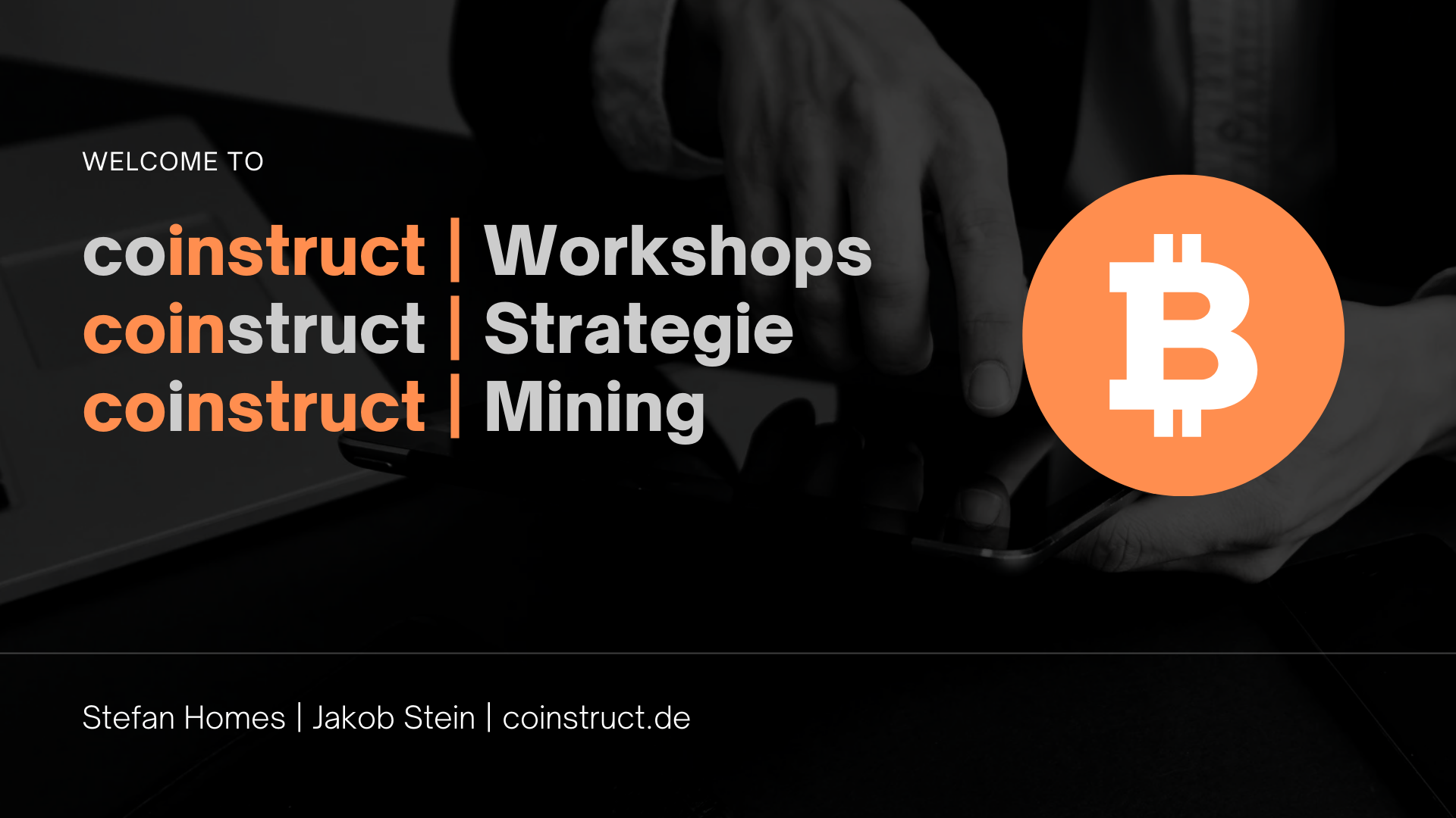 coinstruct | Bitcoin Workshops & Strategie | Aschaffenburg, Germany