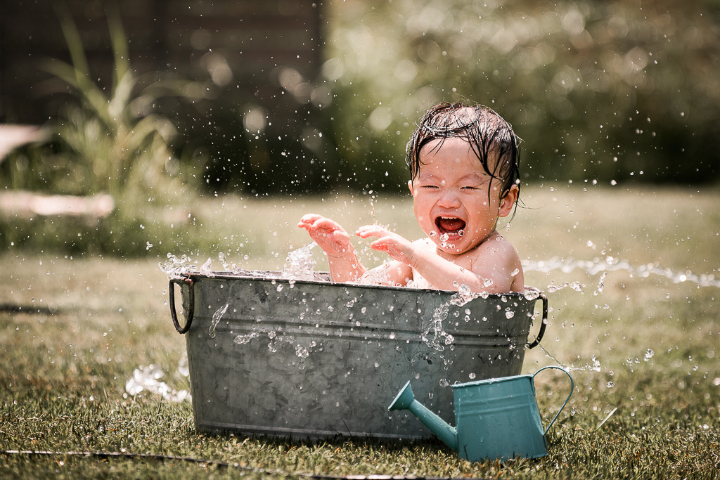 Summer Water Play Family Session | Yuen Long Backyard | Play with Picture