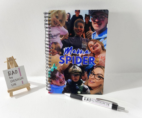 Personalised A5 Notebooks | Bad By Design UKUnlock your creativity with ...