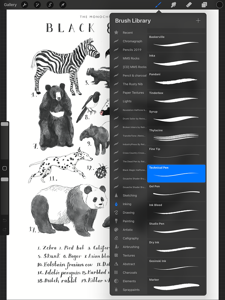 How I Use Procreate: my top tips for using Procreate for a hand drawn style