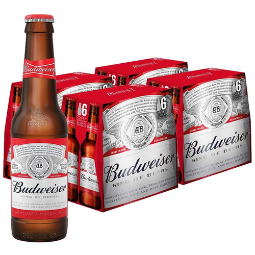 Cerveza Budweiser (caja 24 botellas) | Caribian Global