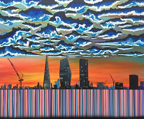 ME HOTEL'S LONDON VIEW #55 | Tomas Morch Artist