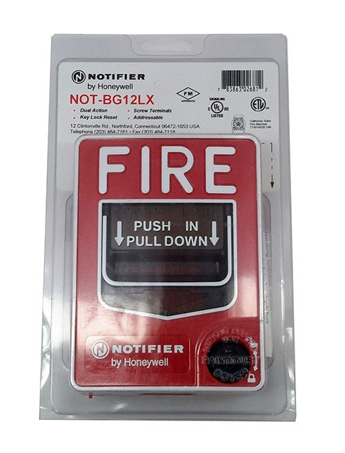NOTIFIER NOT-BG12LX ADDRESSABLE MANUAL PULL STATION | ONLINE STORE