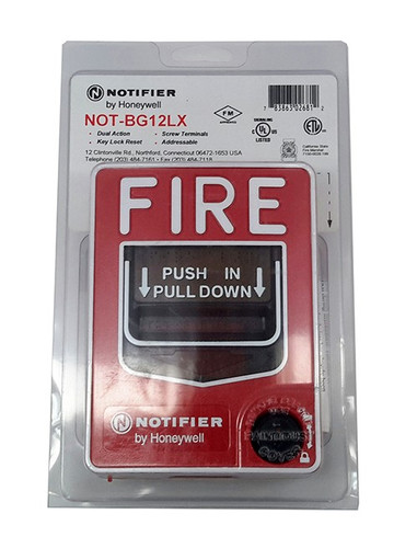 NOTIFIER NOT-BG12LX ADDRESSABLE MANUAL PULL STATION | ONLINE STORE