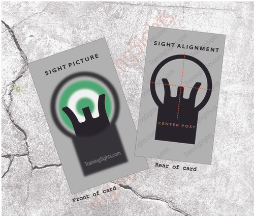 Rifle Sight alignment/Sight picture cards | Mysite