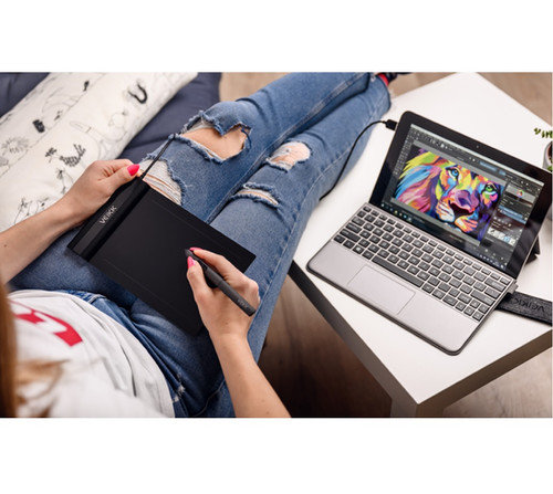 Bloco digital de escrita e desenho inteligente para laptop e PC VEIKK ...