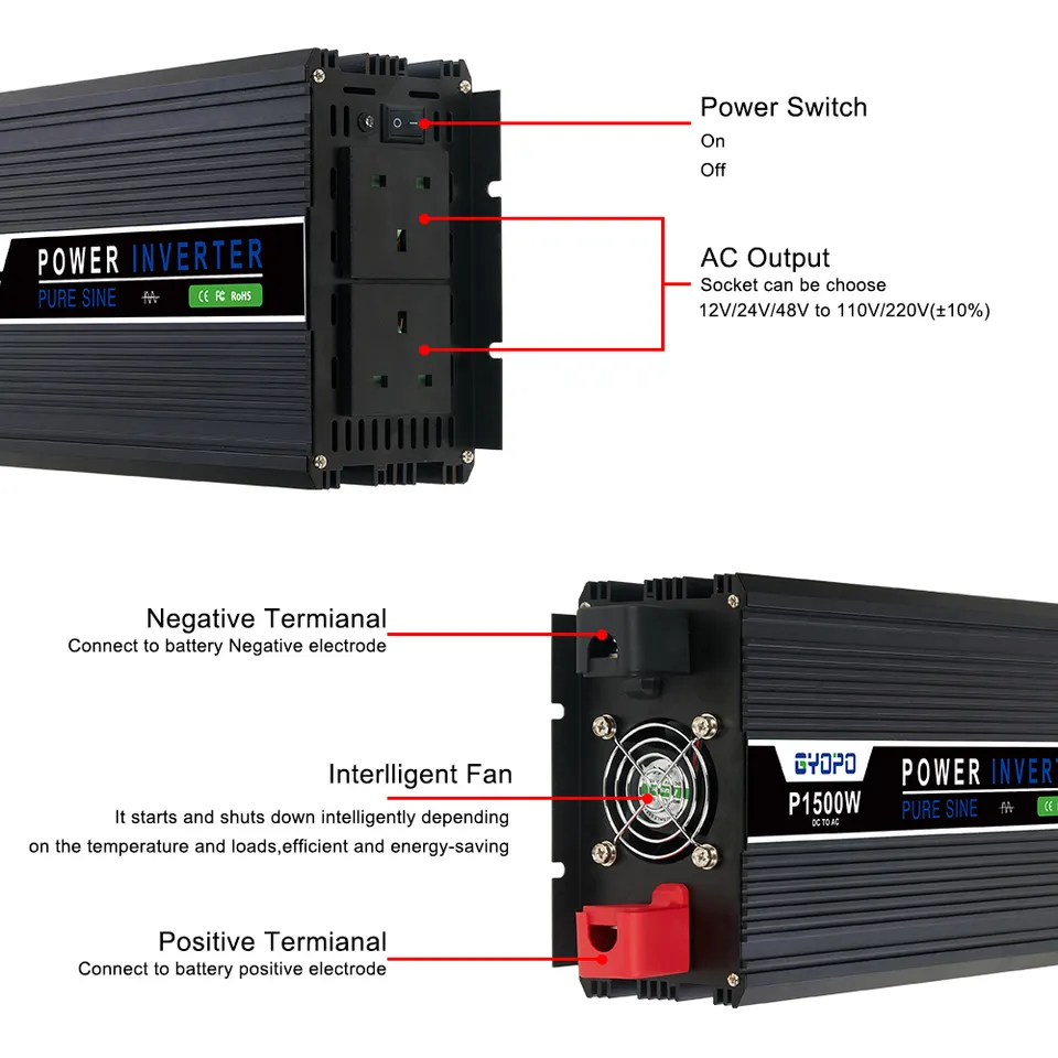 Inverter Board 1500W | Tech-Crafting