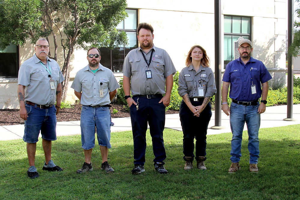 Kerrville Water employees visiting neighborhoods for water usage