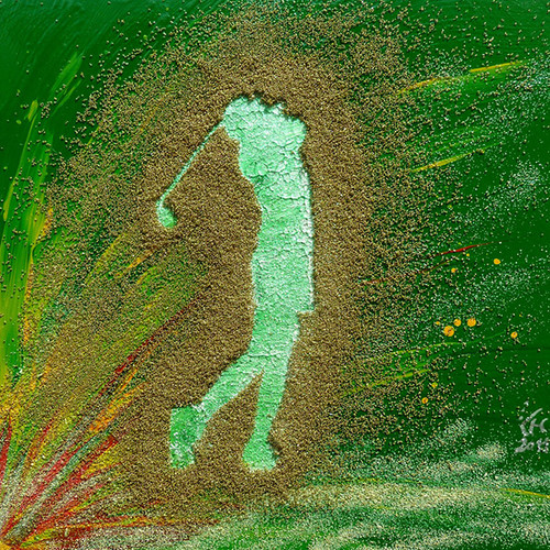 Gerald Huber (GHiii) "golf ART monumental" | GALARTERY