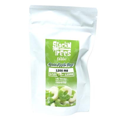 Stack n Trees Gummy Edibles Medicated 1200mg THC (Eat w/ Caution ...
