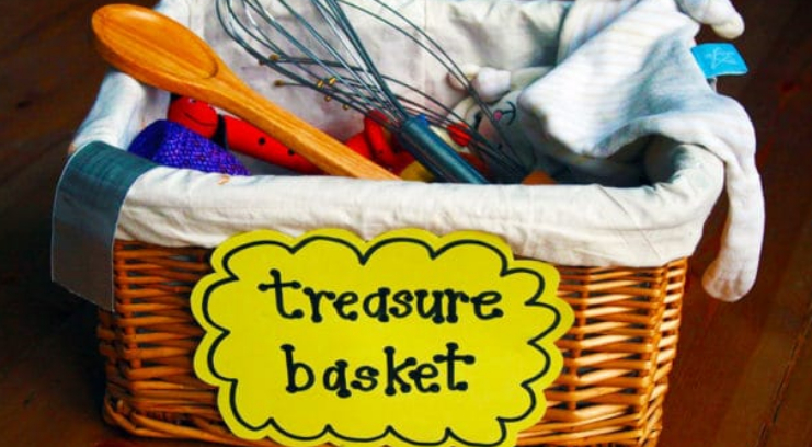 Our Parent’s Guide to Treasure Baskets & Heuristic Play