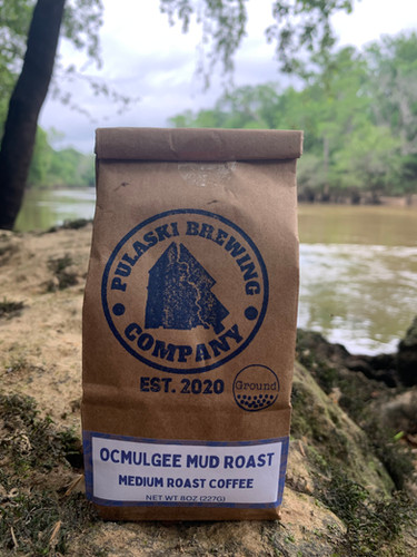 8 oz OCMULGEE MUD Regular Ground | Pulaski Brewing Co