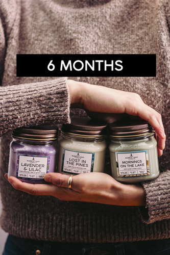 Monthly Candle Club Subscription - 6 Months (pay once) | Nubble Light ...