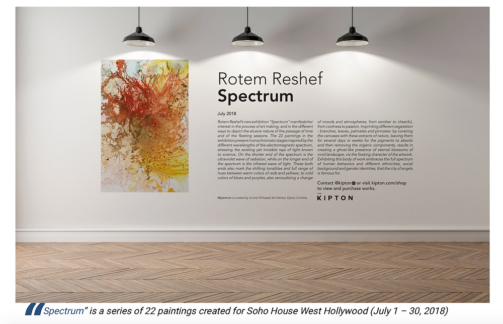 Rotem Reshef on her New Art Series: 'Spectrum'