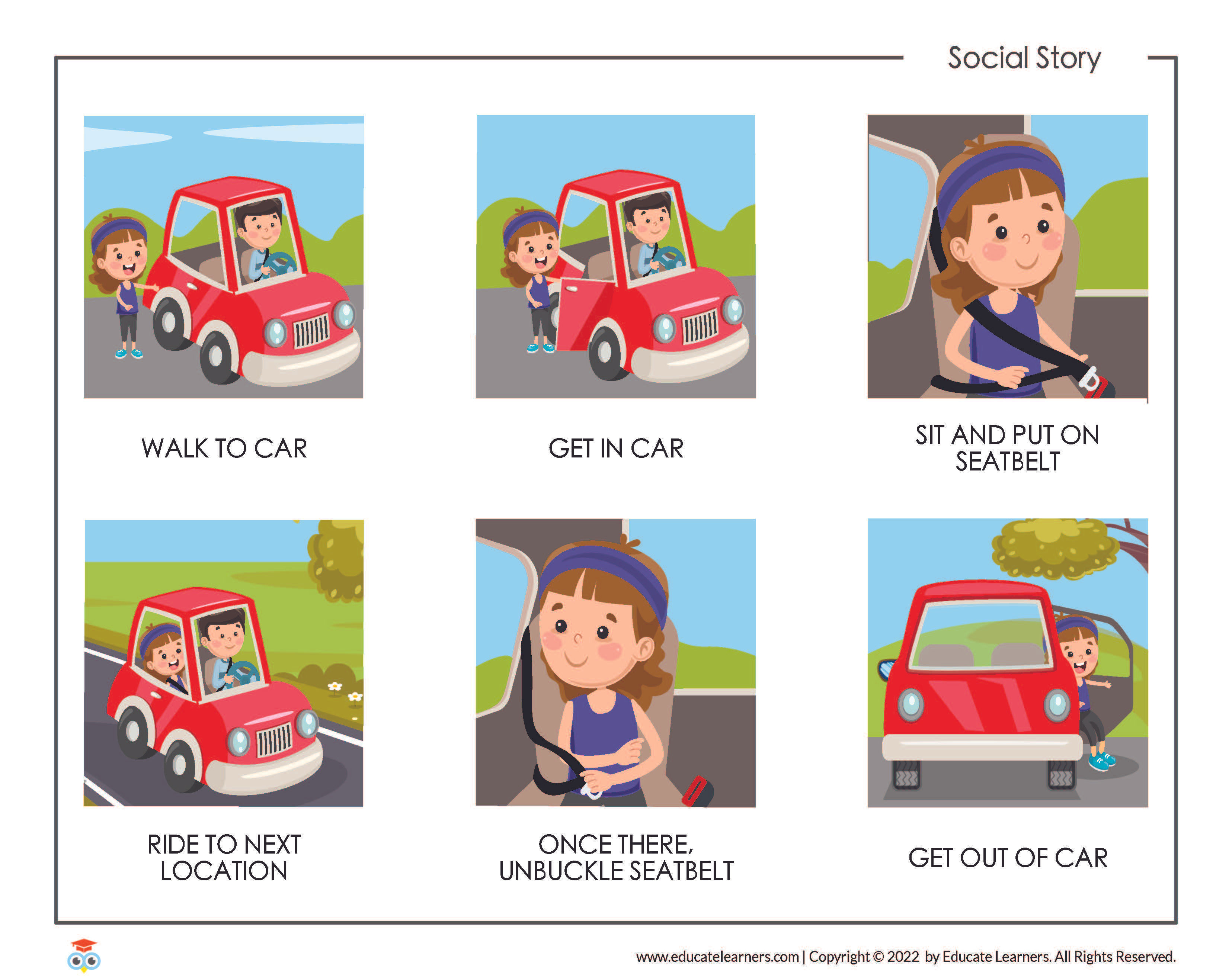 Car Ride - Social Story EL 41