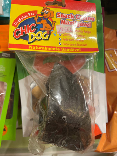 Chic dog snack canino mastigável casco | Bicharadapetshop