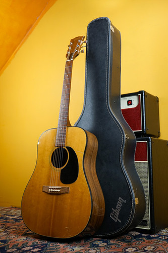 1973-75 Gibson Blue Ridge Natural + Original Case | Ollie's Guitars