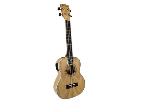 Freshman UKASHTE Tenor Ash Ukulele + EQ & Tuner
