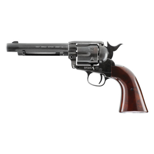 UMAREX Colt SAA .45 5.5" Peacemaker Antique Pellet CO2 Single Action ...