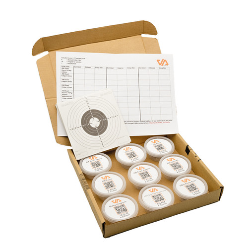 Vector Air Pellet Sample Pack + Test Sheet & Targets | Vector Air