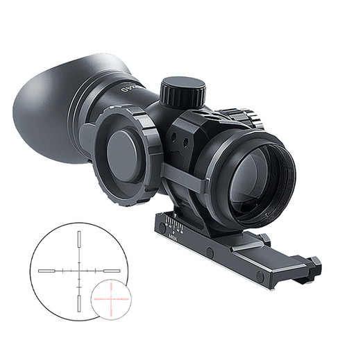 Immersive Optics 10x40 MilDot Prism Scope | Vector Air