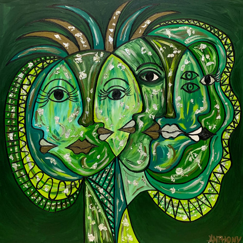 As Faces Verdes/The Green Faces | Marcos Anthony